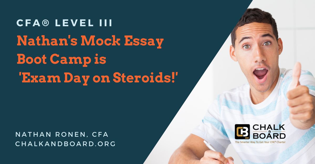 Nathan Ronen, CFA on LinkedIn: #cfaprogram #cfaexam #cfa Nathan Ronen, CFA on LinkedIn: #cfaprogram #cfaexam #cfa