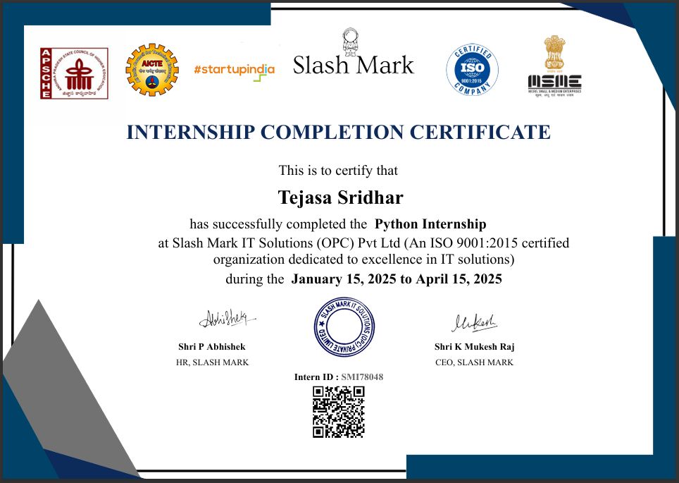 #internshipreflection #pythonprogramming #tejasasridhar #codediaries ... #internshipreflection #pythonprogramming #tejasasridhar #codediaries ...