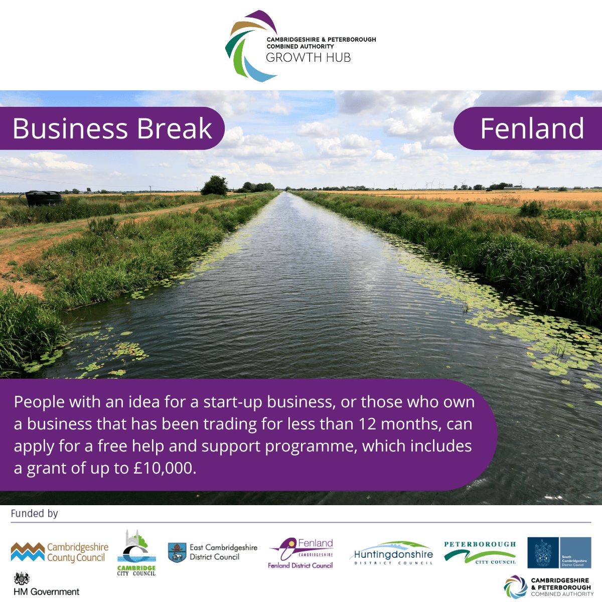 #cpcagrowthhub #businessbreak #fenland #grants | CPCA Growth Hub #cpcagrowthhub #businessbreak #fenland #grants | CPCA Growth Hub