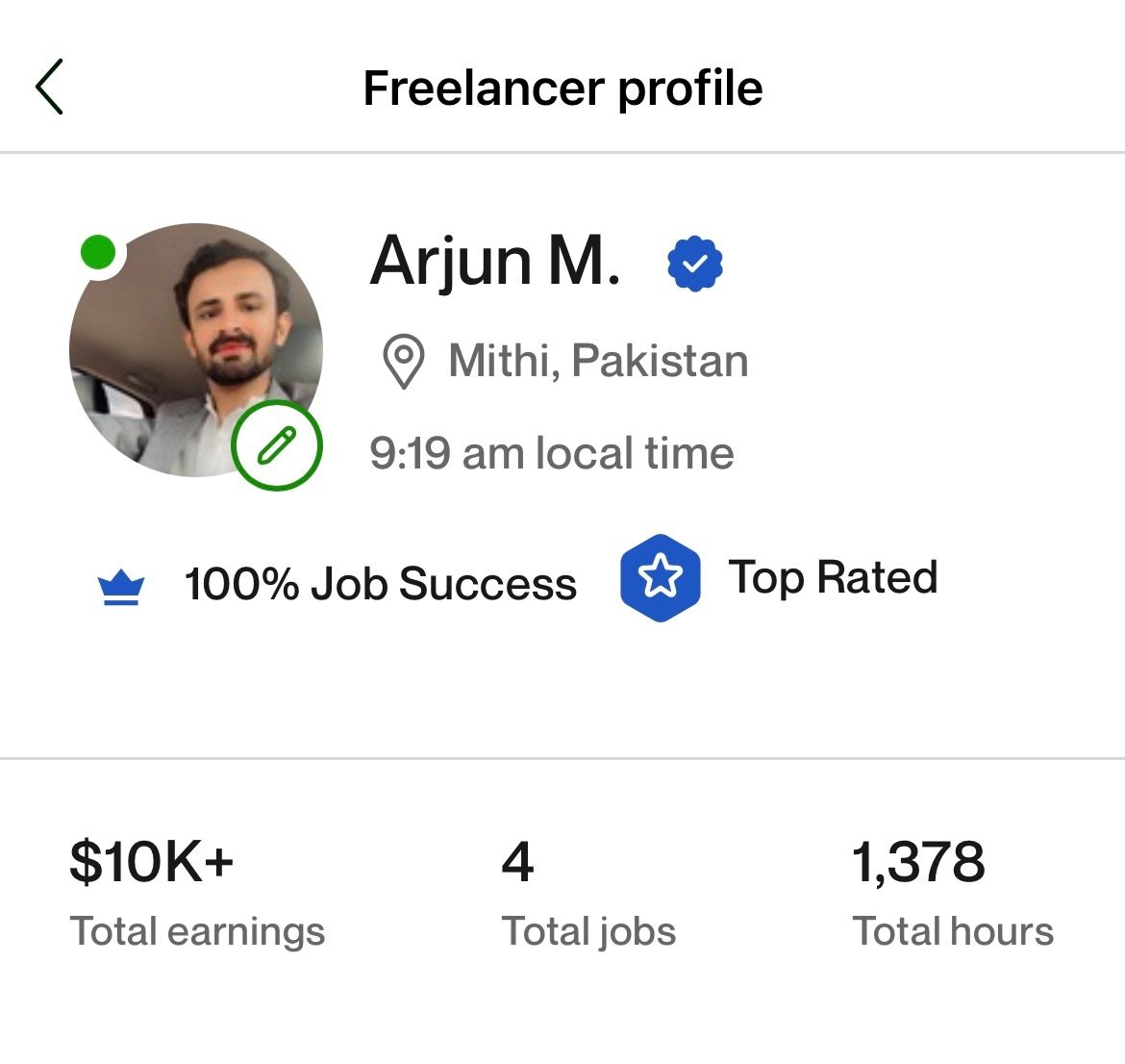 Arjun Mahar on LinkedIn: #upwork #freelancing #flutter Arjun Mahar on LinkedIn: #upwork #freelancing #flutter