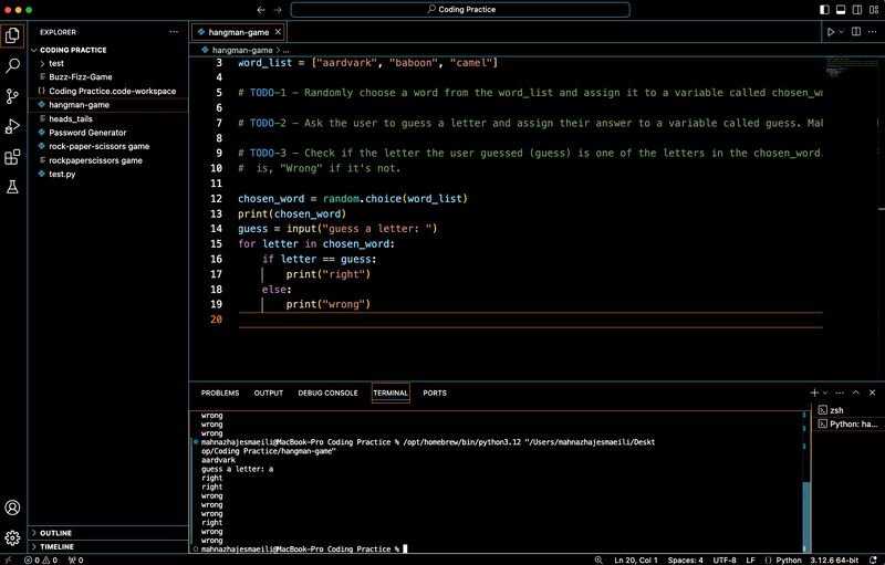 Mahnaz Hajesmaeili on LinkedIn: #python #coding #challenge # ... Mahnaz Hajesmaeili on LinkedIn: #python #coding #challenge # ...