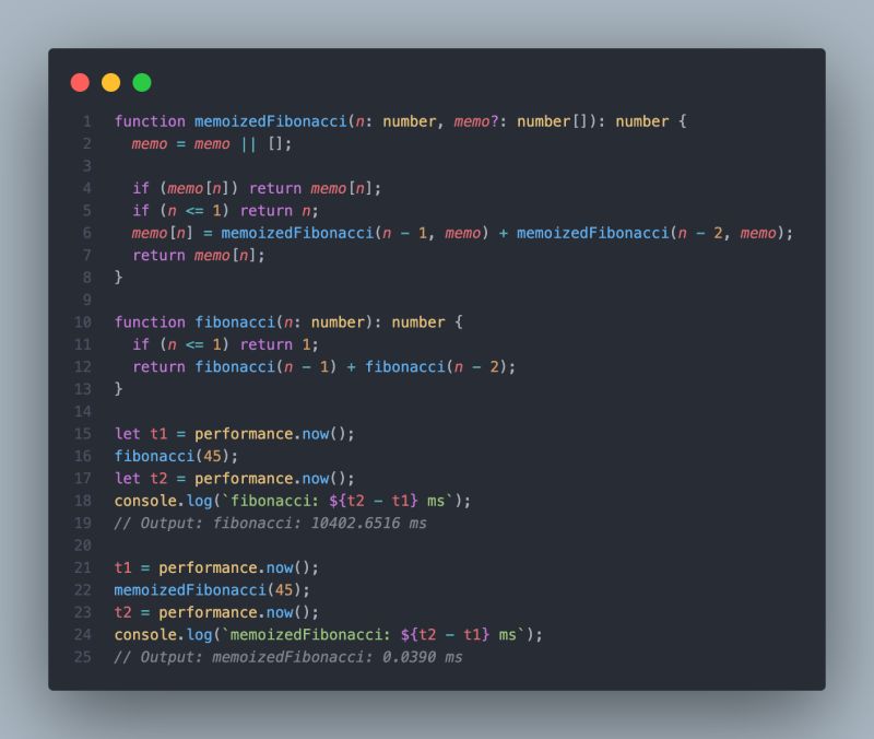 Mobin Larijanian on LinkedIn: #javascript #typescript #memoization # ... Mobin Larijanian on LinkedIn: #javascript #typescript #memoization # ...