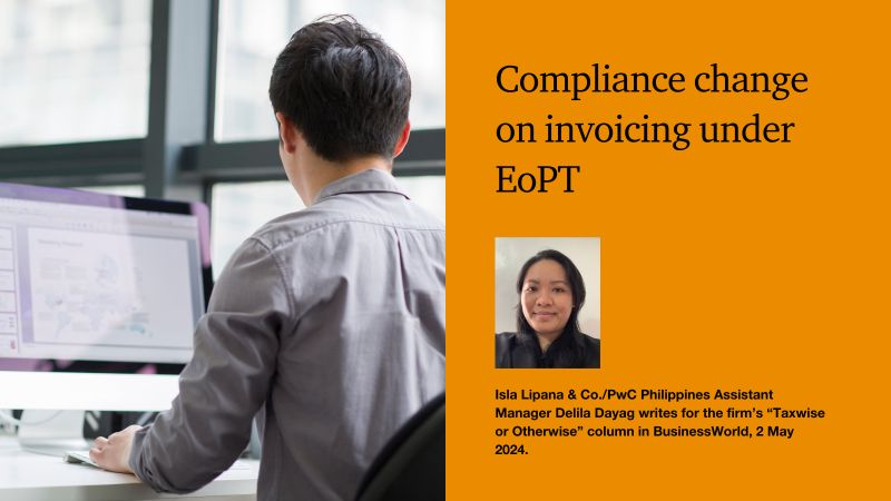 #bir #eoptact | PwC Philippines #bir #eoptact | PwC Philippines
