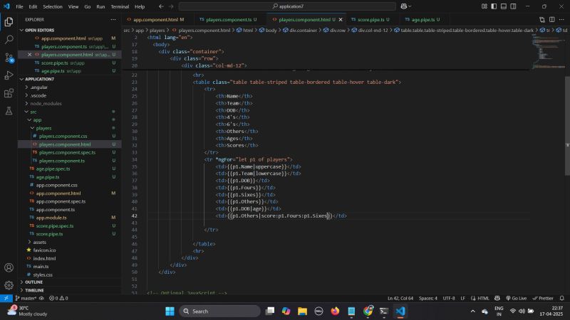 #day89 #angular #angularpipes #angularfilters #webdevelopment ... #day89 #angular #angularpipes #angularfilters #webdevelopment ...