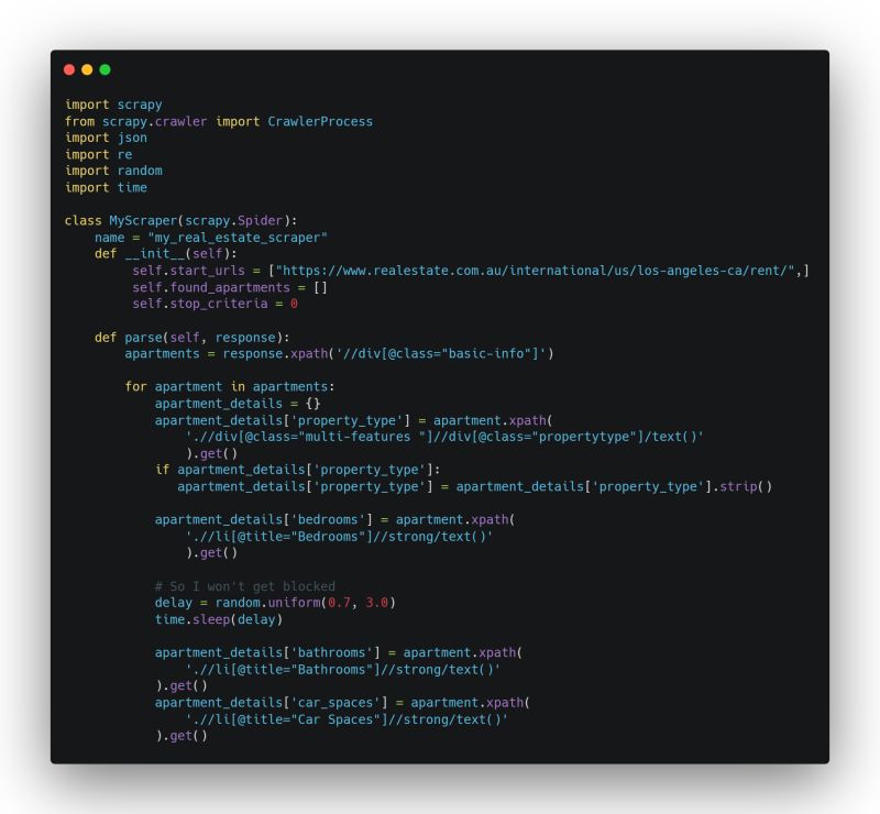 #ca #carealestate #webscraping | Ilyes Ali BOUKRAA #ca #carealestate #webscraping | Ilyes Ali BOUKRAA