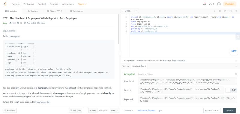 annu hooda on LinkedIn: #day30 #sql #leetcode #dataanalyst # ... annu hooda on LinkedIn: #day30 #sql #leetcode #dataanalyst # ...