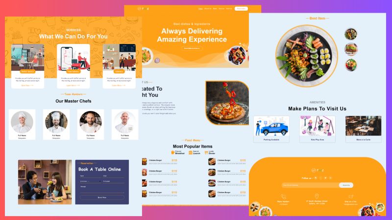 Bilal Marbouh on LinkedIn: Resturant Website Using Html Css Js https ... Bilal Marbouh on LinkedIn: Resturant Website Using Html Css Js https ...