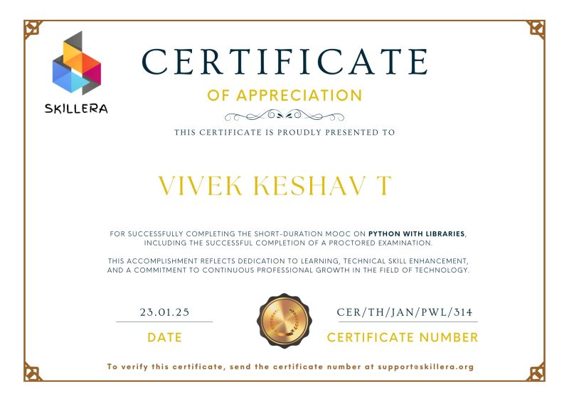 #pythonprogramming #skilldevelopment | Vivek Keshav #pythonprogramming #skilldevelopment | Vivek Keshav