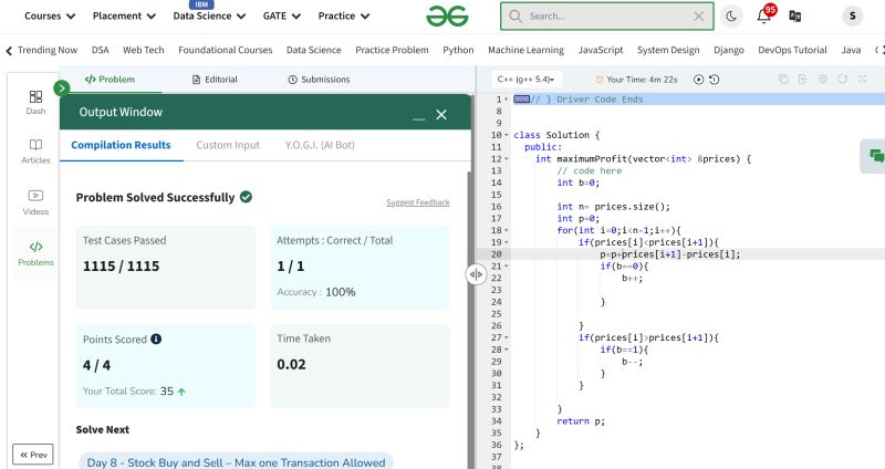 #100daysofcode #dsa #geeksforgeeks #cpp #dynamicprogramming… | Sambhav ... #100daysofcode #dsa #geeksforgeeks #cpp #dynamicprogramming… | Sambhav ...