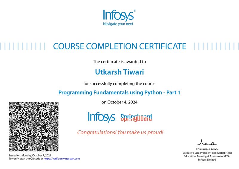 Utkarsh Tiwari on LinkedIn: #python #programming #coding #careergrowth ... Utkarsh Tiwari on LinkedIn: #python #programming #coding #careergrowth ...