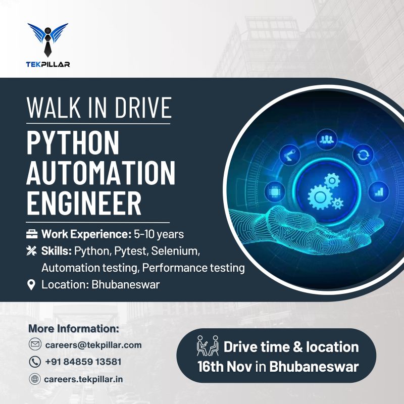TekPillar® on LinkedIn: #python #pytest #selenium #automationtesting # ... TekPillar® on LinkedIn: #python #pytest #selenium #automationtesting # ...
