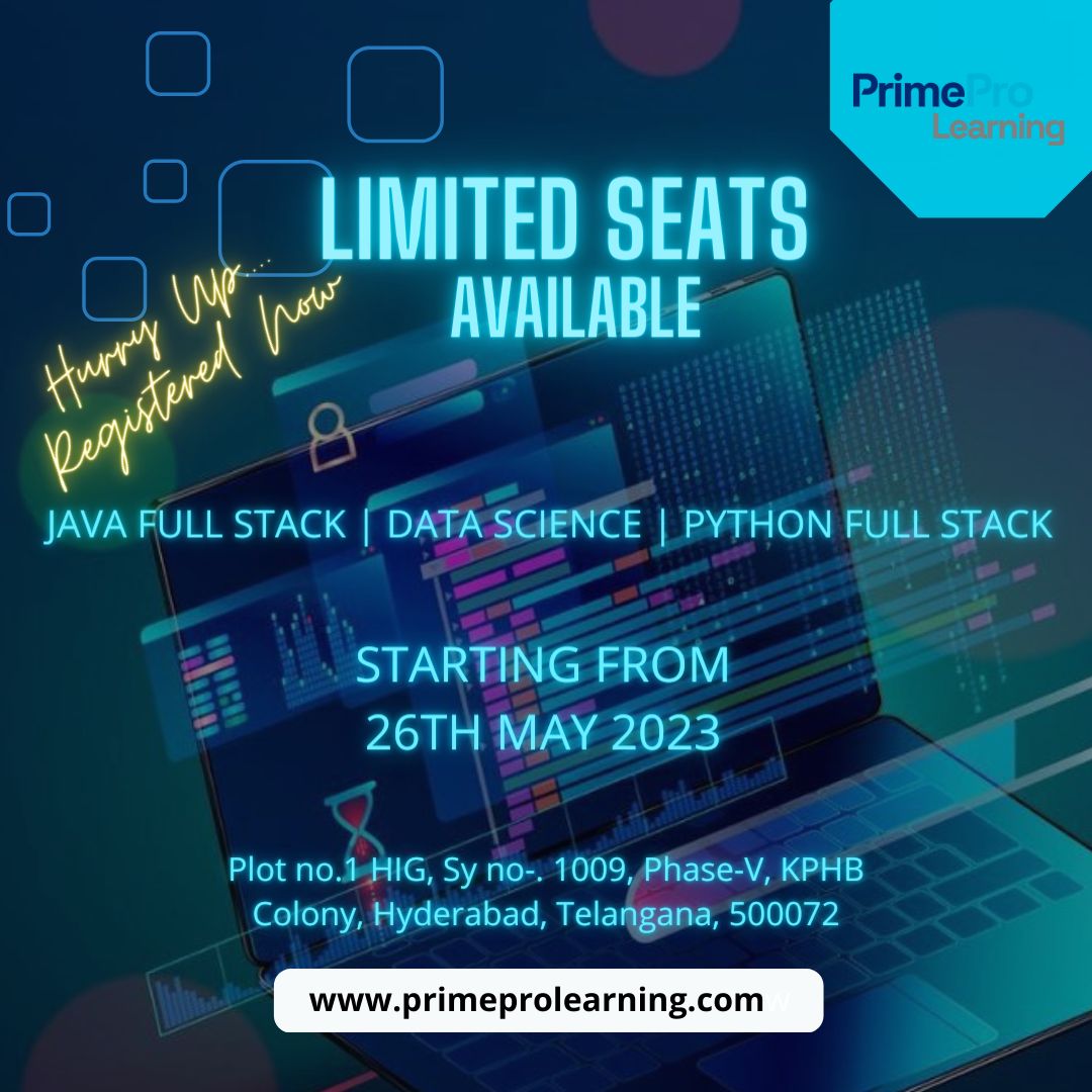PRIMEPRO LEARNING on LinkedIn: #java #javascript #datascience # ... PRIMEPRO LEARNING on LinkedIn: #java #javascript #datascience # ...