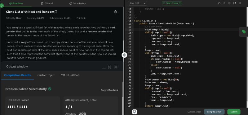 Day 70 of GeeksforGeeks 160-Day Coding Challenge | Shweta Janwe Day 70 of GeeksforGeeks 160-Day Coding Challenge | Shweta Janwe