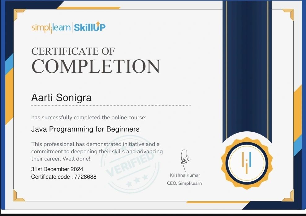 Aarti Sonigra on LinkedIn: Aarti Sonigra on LinkedIn: