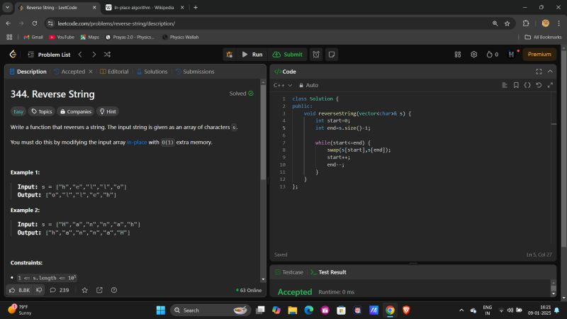 #c #leetcode #string #90dayscodingchallenge #day10completed | Hariom ... #c #leetcode #string #90dayscodingchallenge #day10completed | Hariom ...