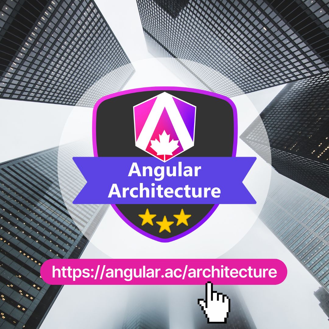 Angular Academy on LinkedIn: Angular Architecture Workshop next week ... Angular Academy on LinkedIn: Angular Architecture Workshop next week ...