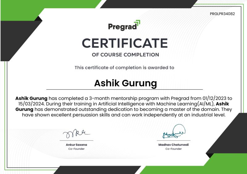 #pregrad #experiencelecturer | Ashik Gurung #pregrad #experiencelecturer | Ashik Gurung