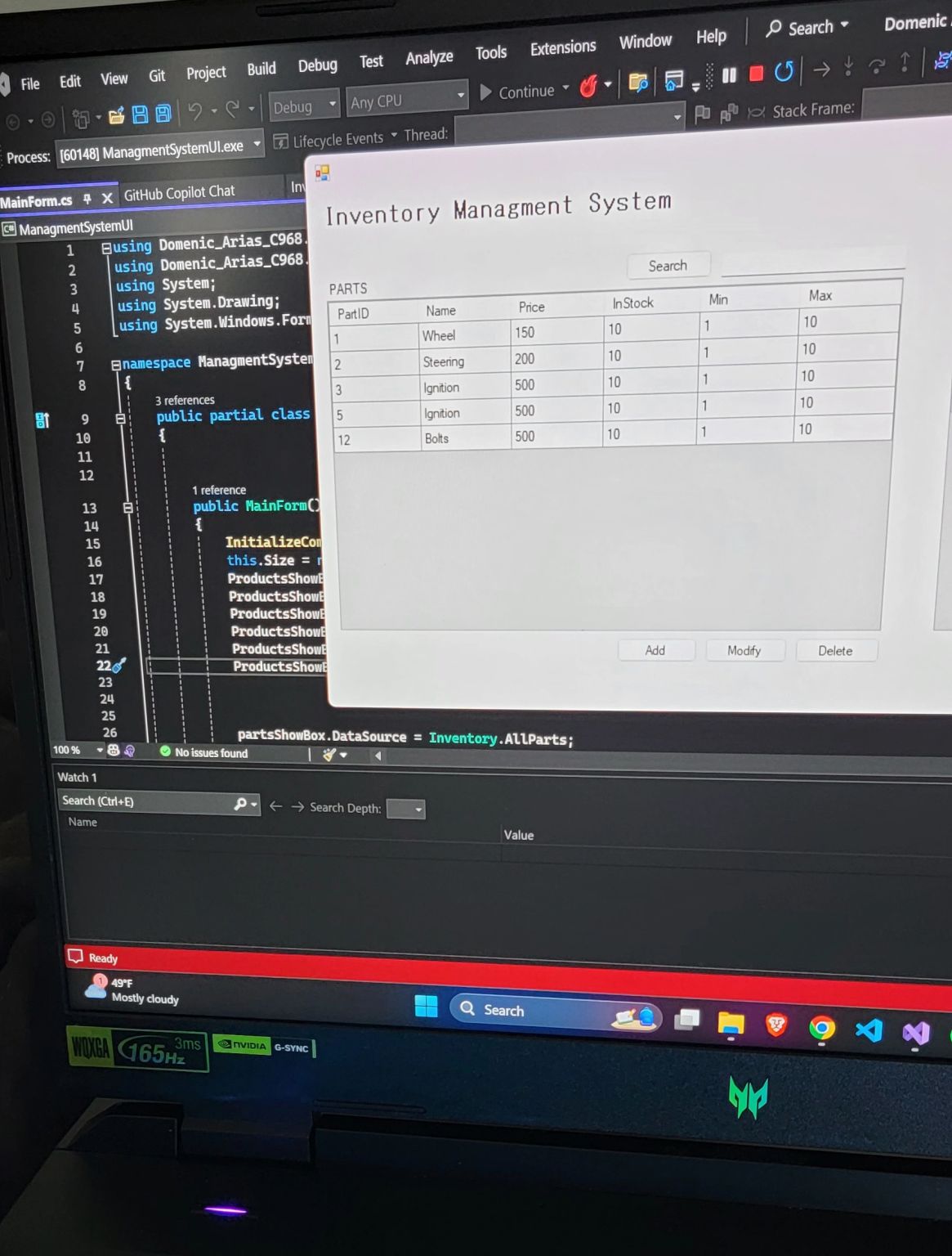 Domenic Arias on LinkedIn: #csharpprogramming #csharp #csharpdeveloper ... Domenic Arias on LinkedIn: #csharpprogramming #csharp #csharpdeveloper ...