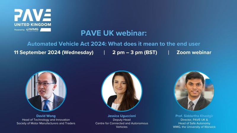 PAVE United Kingdom on LinkedIn: #automatedvehiclesact #avact2024 # ... PAVE United Kingdom on LinkedIn: #automatedvehiclesact #avact2024 # ...