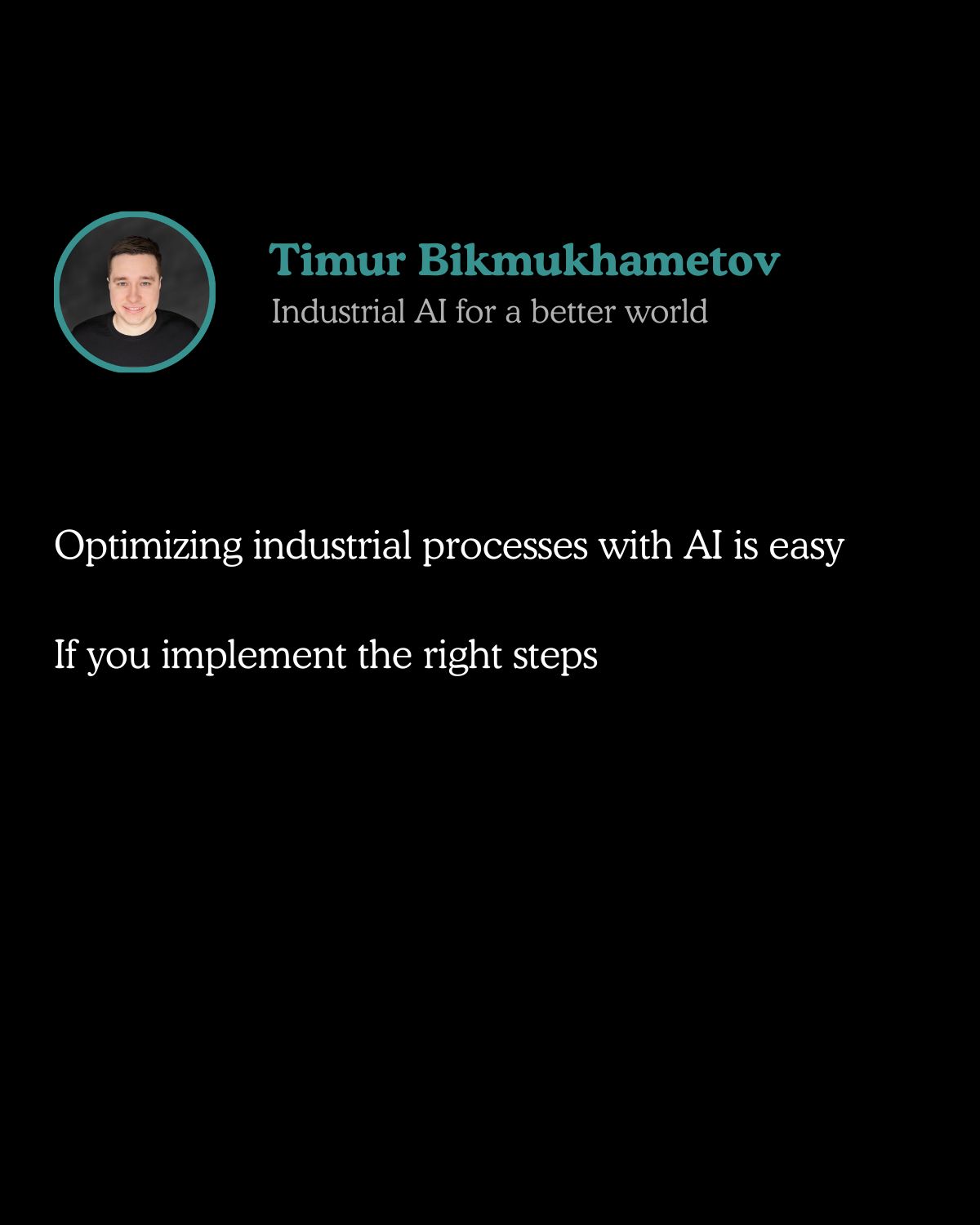 Timur Bikmukhametov, PhD on LinkedIn: #industry40 #industrialai # ... Timur Bikmukhametov, PhD on LinkedIn: #industry40 #industrialai # ...