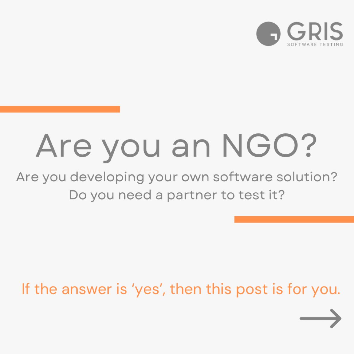 GRIS - Software Testing on LinkedIn: #thegrisway #ngo #softwaretesting ... GRIS - Software Testing on LinkedIn: #thegrisway #ngo #softwaretesting ...