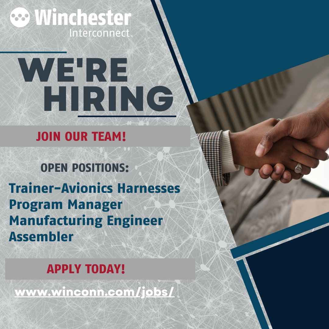 Winchester Interconnect on LinkedIn: #hiring Winchester Interconnect on LinkedIn: #hiring