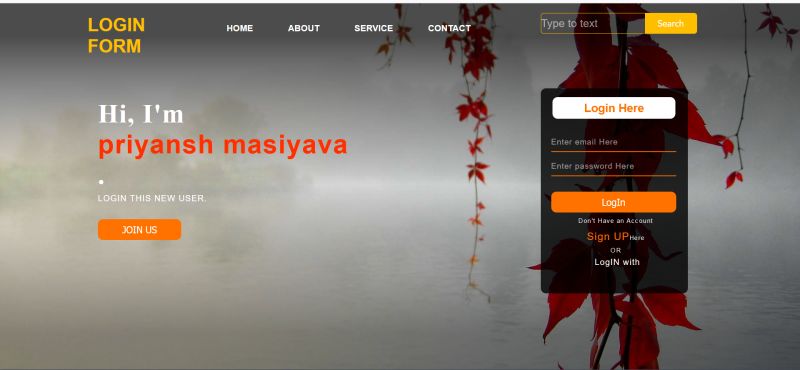 simple make the login page using html and css. | Priyansh Masiyava simple make the login page using html and css. | Priyansh Masiyava
