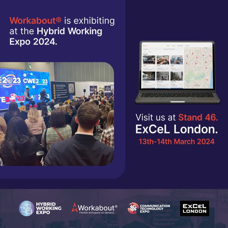 Workabout on LinkedIn: #hybridworkingexpo2024 #hybrid #office #workabout Workabout on LinkedIn: #hybridworkingexpo2024 #hybrid #office #workabout