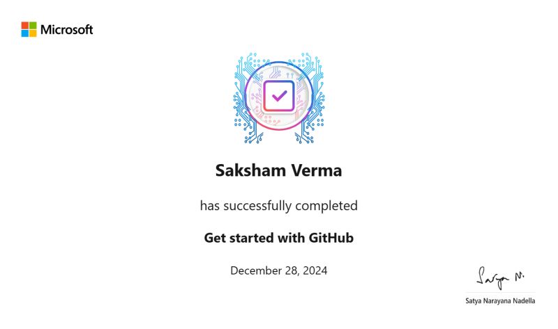 Saksham Verma on LinkedIn: #git #github #microsoftlearnchallenge # ... Saksham Verma on LinkedIn: #git #github #microsoftlearnchallenge # ...