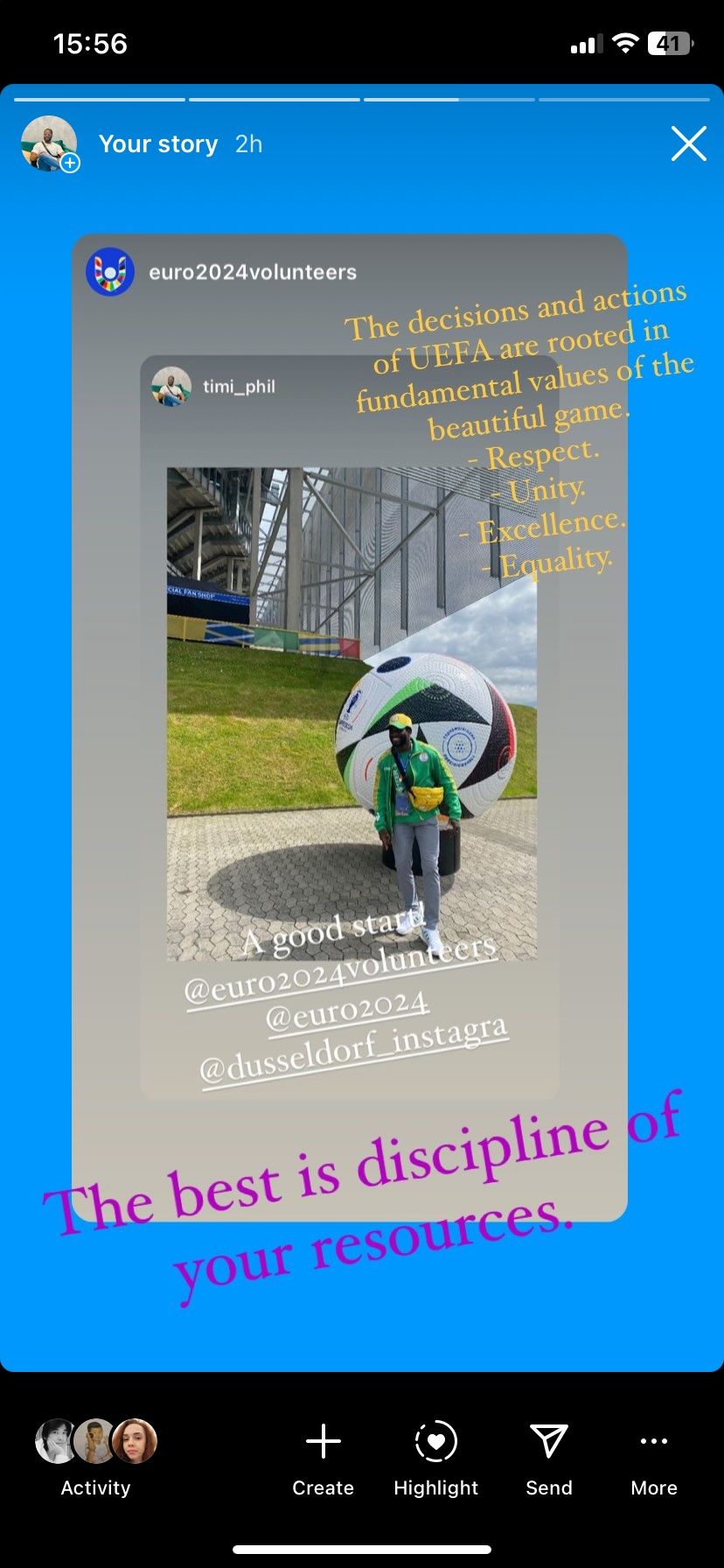 Rotimi Ishola on LinkedIn: A wonderful experience at UEFA Volunteer ... Rotimi Ishola on LinkedIn: A wonderful experience at UEFA Volunteer ...