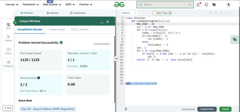 #day17 #160daysofcode #python #problemsolving #dsa #geeksforgeeks ... #day17 #160daysofcode #python #problemsolving #dsa #geeksforgeeks ...