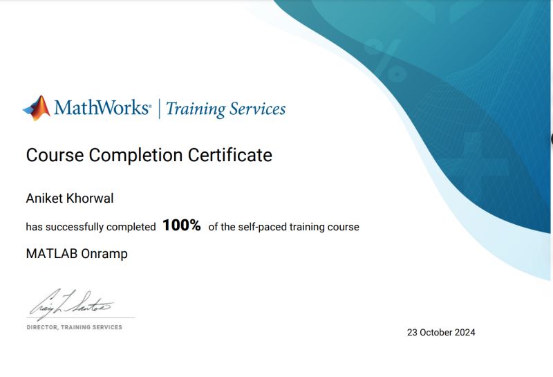 Aniket khorwal on LinkedIn: #matlab #simulink #learningjourney # ... Aniket khorwal on LinkedIn: #matlab #simulink #learningjourney # ...