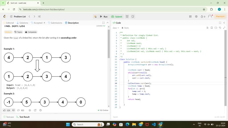 Aditi Gupta on LinkedIn: #60daysofleetcode #codingthinker #dsa #java Aditi Gupta on LinkedIn: #60daysofleetcode #codingthinker #dsa #java