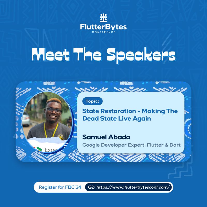 FlutterBytes on LinkedIn: Meet Samuel Abada Google Developer Expert ... FlutterBytes on LinkedIn: Meet Samuel Abada Google Developer Expert ...