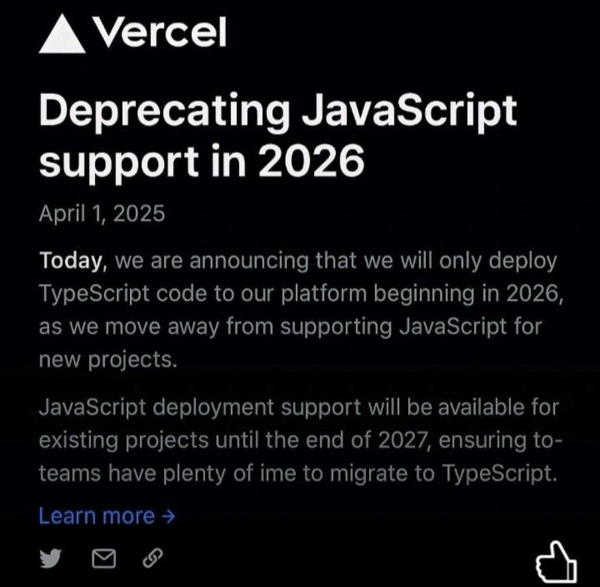 #typescript #javascript #vercel #webdevelopment #developertools ... #typescript #javascript #vercel #webdevelopment #developertools ...