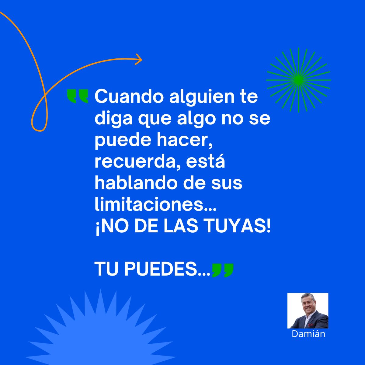 Damian Rendon Alvarez en LinkedIn: Cuando alguien te diga que algo no ... Damian Rendon Alvarez en LinkedIn: Cuando alguien te diga que algo no ...