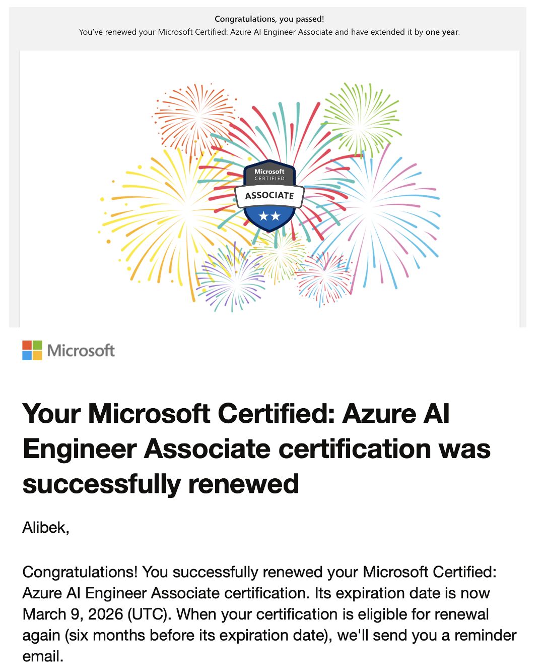 To live to learn. Azure AI Engineer Associate. | Alibek Jakupov To live to learn. Azure AI Engineer Associate. | Alibek Jakupov