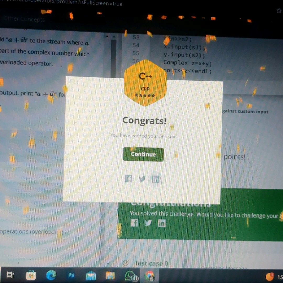 Prabhjot Singh on LinkedIn: ⭐ 5 star rating in CPP at Hackers Rank ... Prabhjot Singh on LinkedIn: ⭐ 5 star rating in CPP at Hackers Rank ...