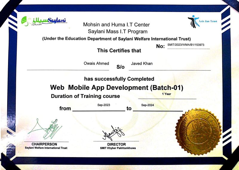 Owais Ahmed Javed on LinkedIn: #webdevelopment #mobileappdevelopment # ... Owais Ahmed Javed on LinkedIn: #webdevelopment #mobileappdevelopment # ...