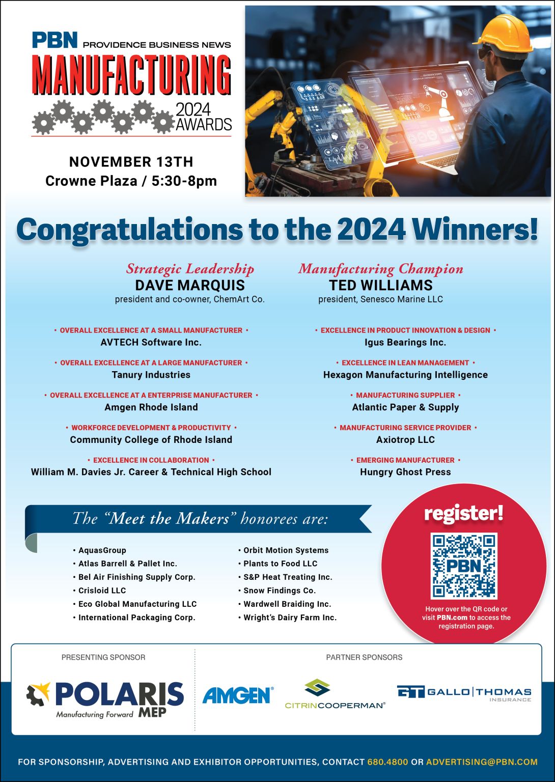 Polaris MEP on LinkedIn: #madeinri #meetthemakers #manufacturing # ... Polaris MEP on LinkedIn: #madeinri #meetthemakers #manufacturing # ...