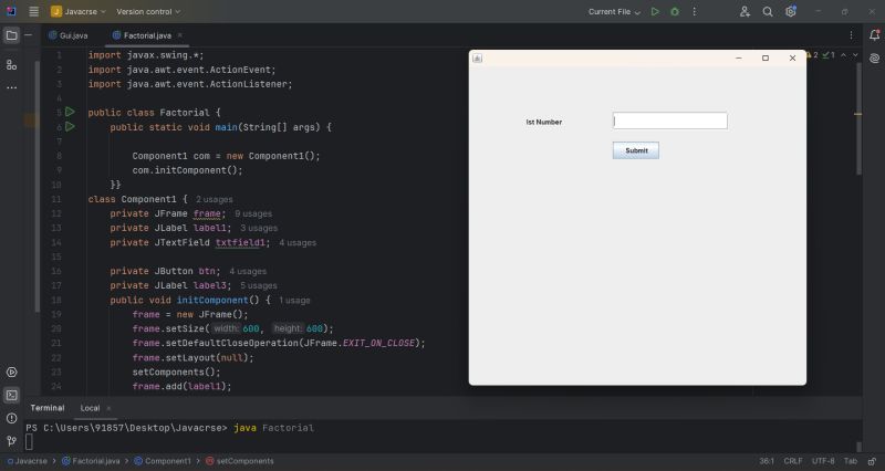 Ankush Rathi on LinkedIn: #java #swing #gui #programming # ... Ankush Rathi on LinkedIn: #java #swing #gui #programming # ...