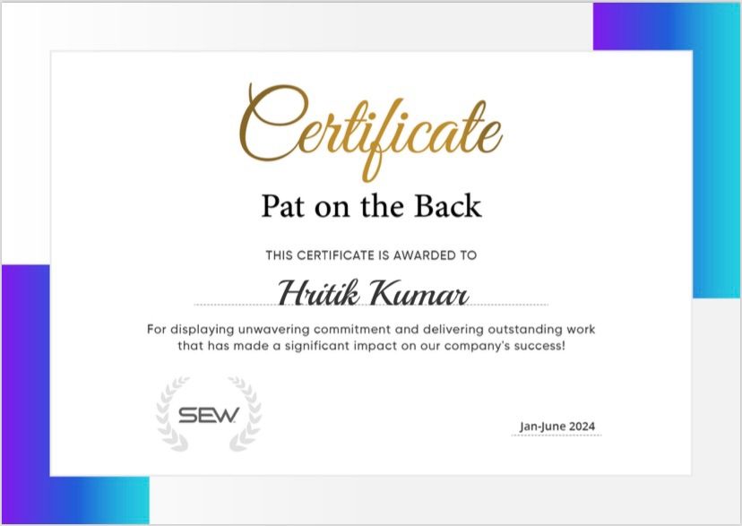 Hritik Sharma posted on LinkedIn Hritik Sharma posted on LinkedIn