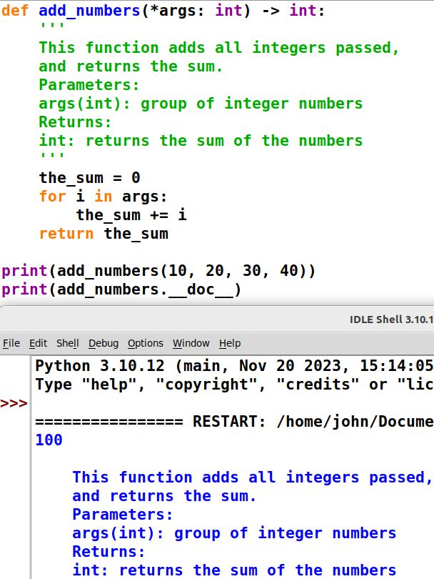 Murat Ahmet Genc on LinkedIn: Using docstrings in Python Murat Ahmet Genc on LinkedIn: Using docstrings in Python