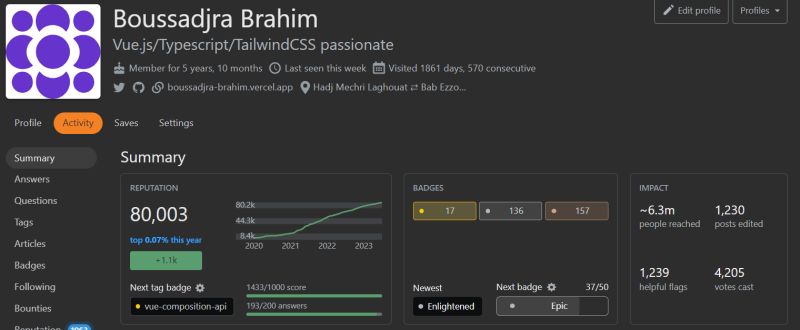 Brahim Bousssadjra 🇵🇸 on LinkedIn: #typescript #vuejs #stackoverflow ... Brahim Bousssadjra 🇵🇸 on LinkedIn: #typescript #vuejs #stackoverflow ...