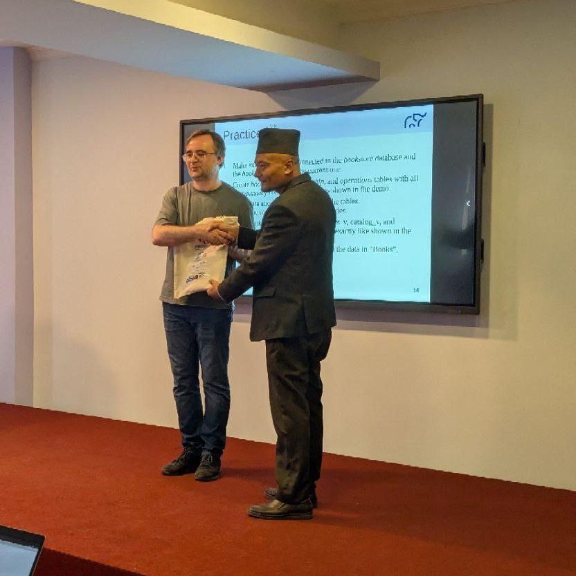 Postgres Pro Team at PGConf.Nepal 2025! PGConf.Nepal 2025 is now ... Postgres Pro Team at PGConf.Nepal 2025! PGConf.Nepal 2025 is now ...