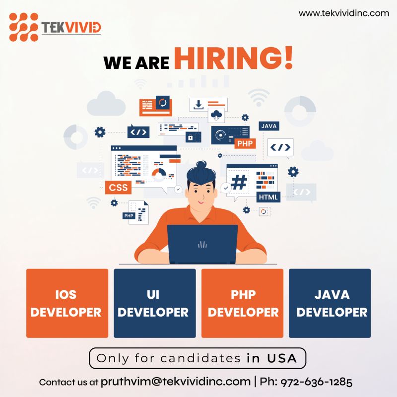 Pruthvi Raj on LinkedIn: #hiring #w2 #openpositions #iosdeveloper # ... Pruthvi Raj on LinkedIn: #hiring #w2 #openpositions #iosdeveloper # ...