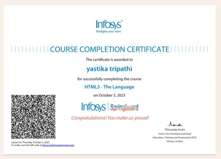 Yastika Tripathi on LinkedIn: #learning #html #webdevelopment # ... Yastika Tripathi on LinkedIn: #learning #html #webdevelopment # ...