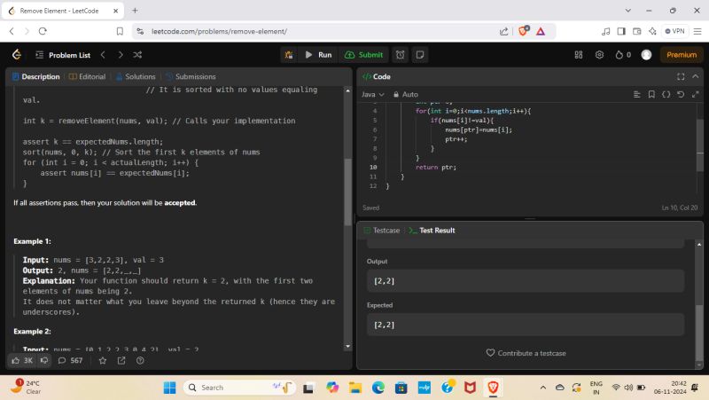 Namrata Singh on LinkedIn: #day11 #coding #leetcode Namrata Singh on LinkedIn: #day11 #coding #leetcode