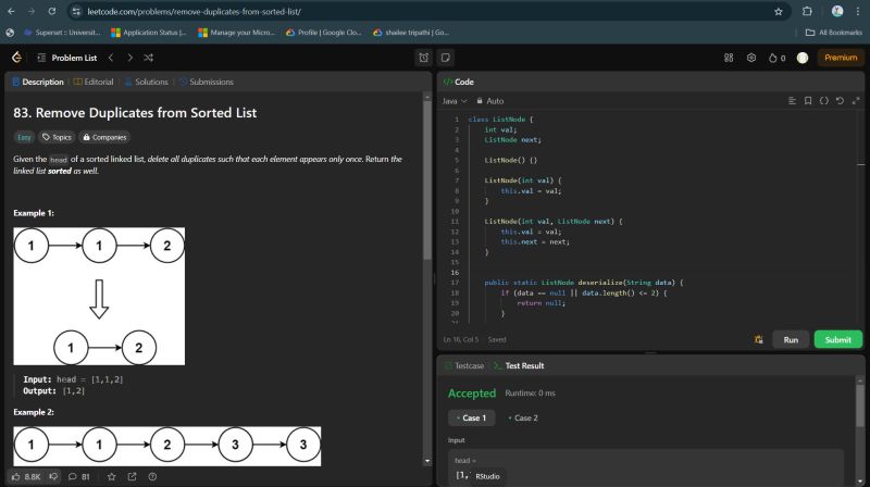 Shailee Tripathi on LinkedIn: #100daysofcode #leetcode #leetcode # ... Shailee Tripathi on LinkedIn: #100daysofcode #leetcode #leetcode # ...