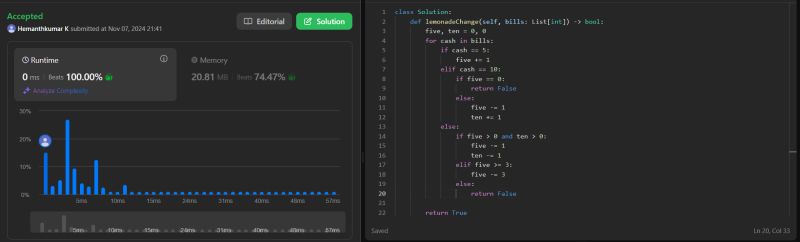 Hemanthkumar K on LinkedIn: #100daysofcode #python #leetcode # ... Hemanthkumar K on LinkedIn: #100daysofcode #python #leetcode # ...